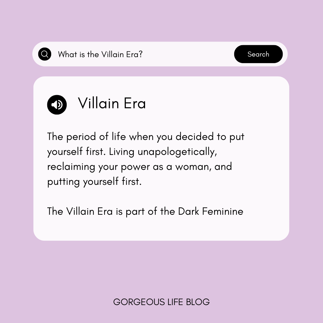 How To Enter Your Villain Era and Why You Should The Gorgeous Life How To Enter Your Villain Era and Why You Should The Gorgeous Life